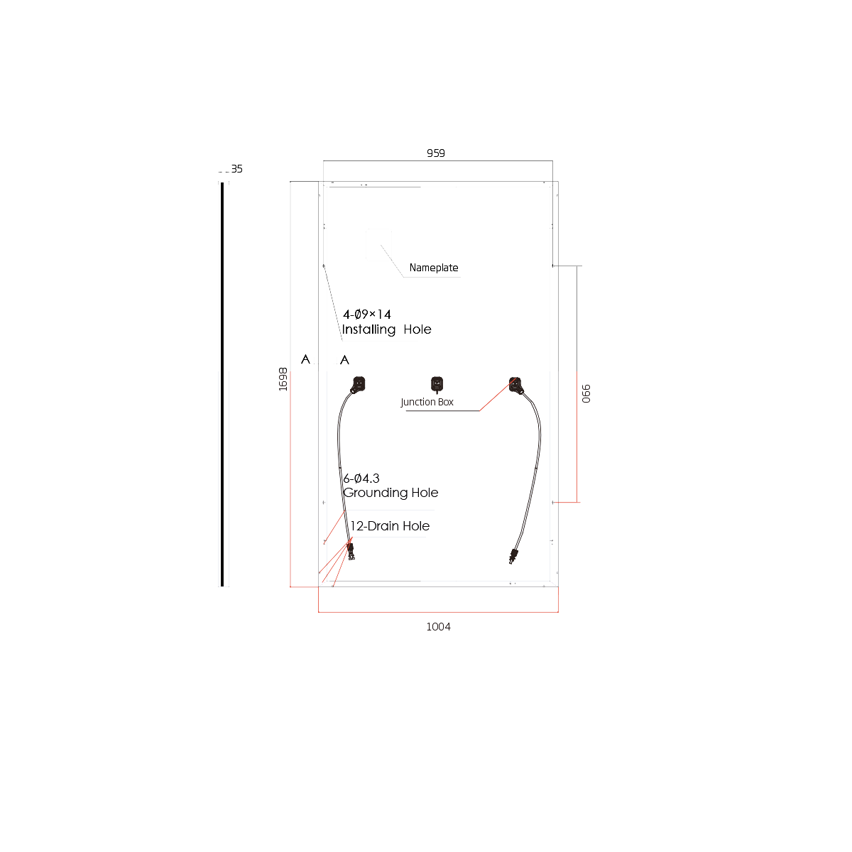 Trina Solar HoneyBlack 320W Mono 120 Cell Solar Panel (TSM-320-DD06M.0 ...